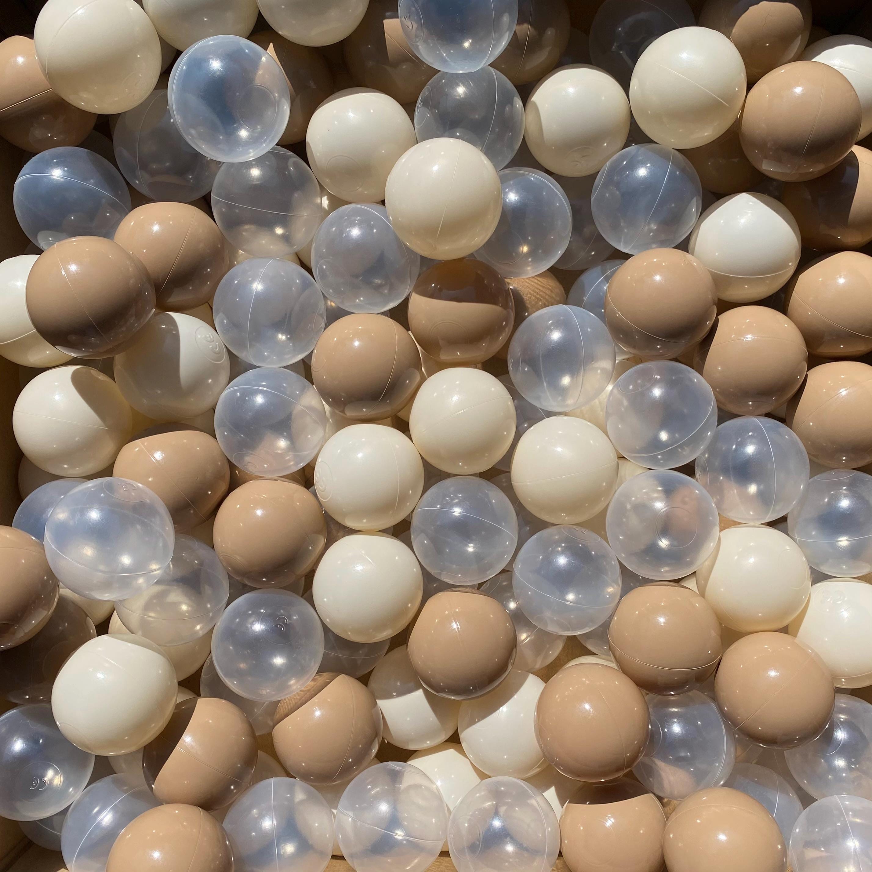 Soft Plastic Ball Pit Balls, No Sharp Edges, Non Toxic, Phthalate & BPA ...