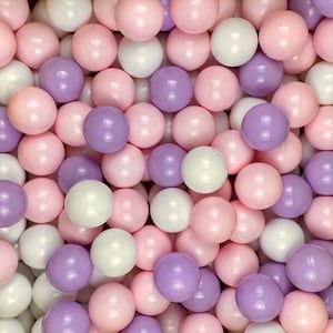 100 Ball Pit Balls Crush Proof Plastic Balls for Children's Toy Balls ...