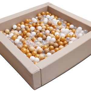 Beige Ball Pit, Soft Play Equipment, Baby Ball Pool, Activity Toy ...