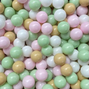 Balls for Ball Pit, Pastel Colors, 7 Cm (2.76”), Plastic Play Balls ...