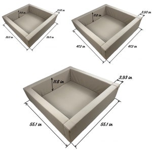 Beige Ball Pit, Soft Play Equipment, Baby Ball Pool, Activity Toy ...