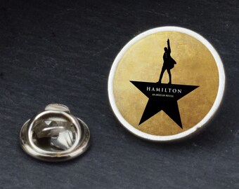 Hamilton Pin Badge - Etsy UK