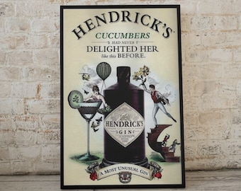 Hendricks Gin - Etsy