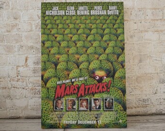 Mars Attacks Sign - Etsy