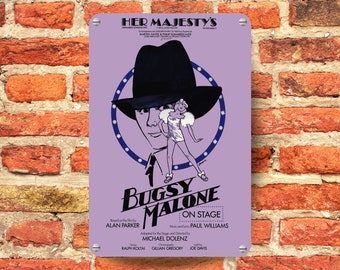 Bugsy Malone Poster - Etsy UK