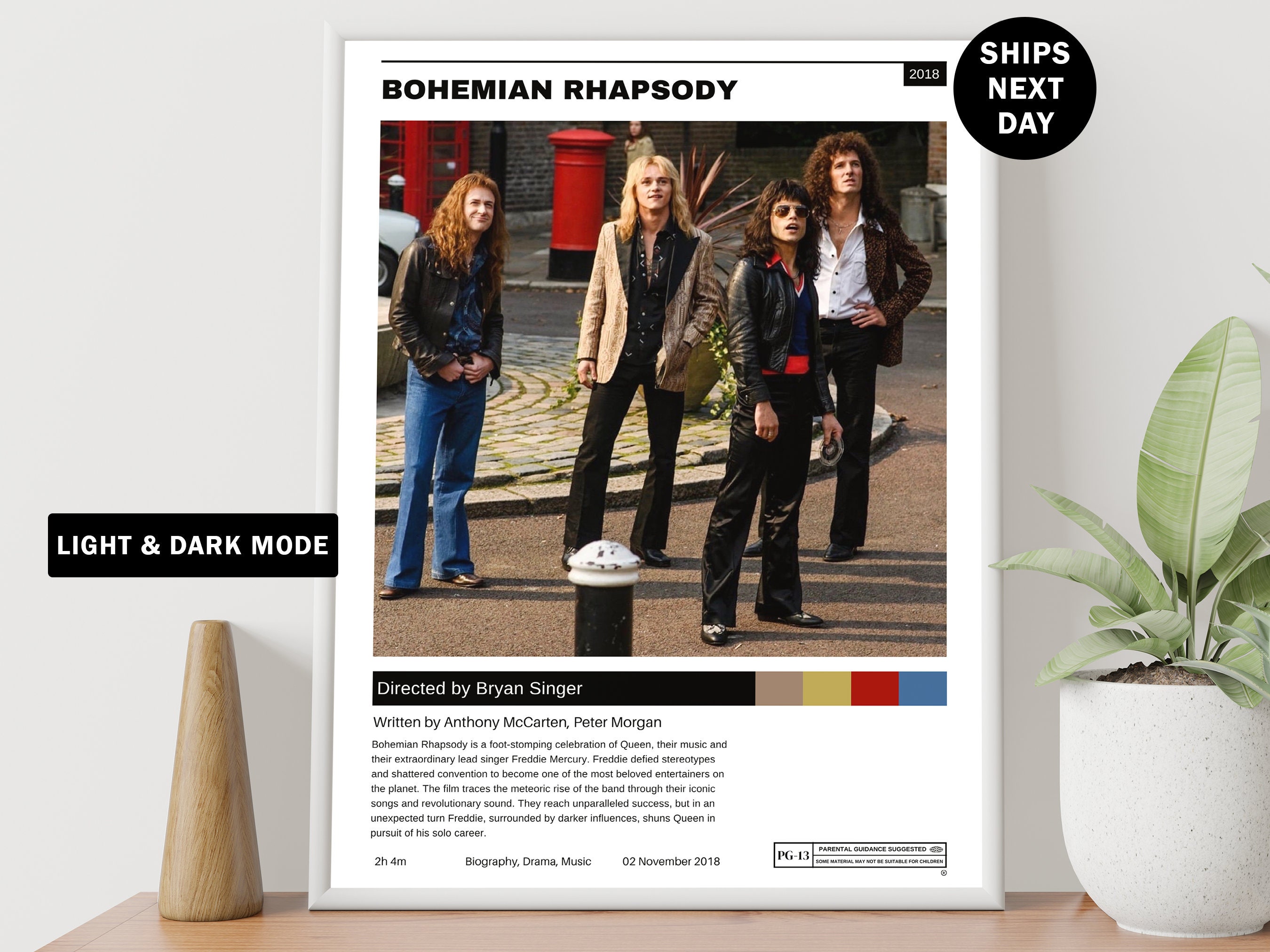 Bohemian Rhapsody Movie Poster