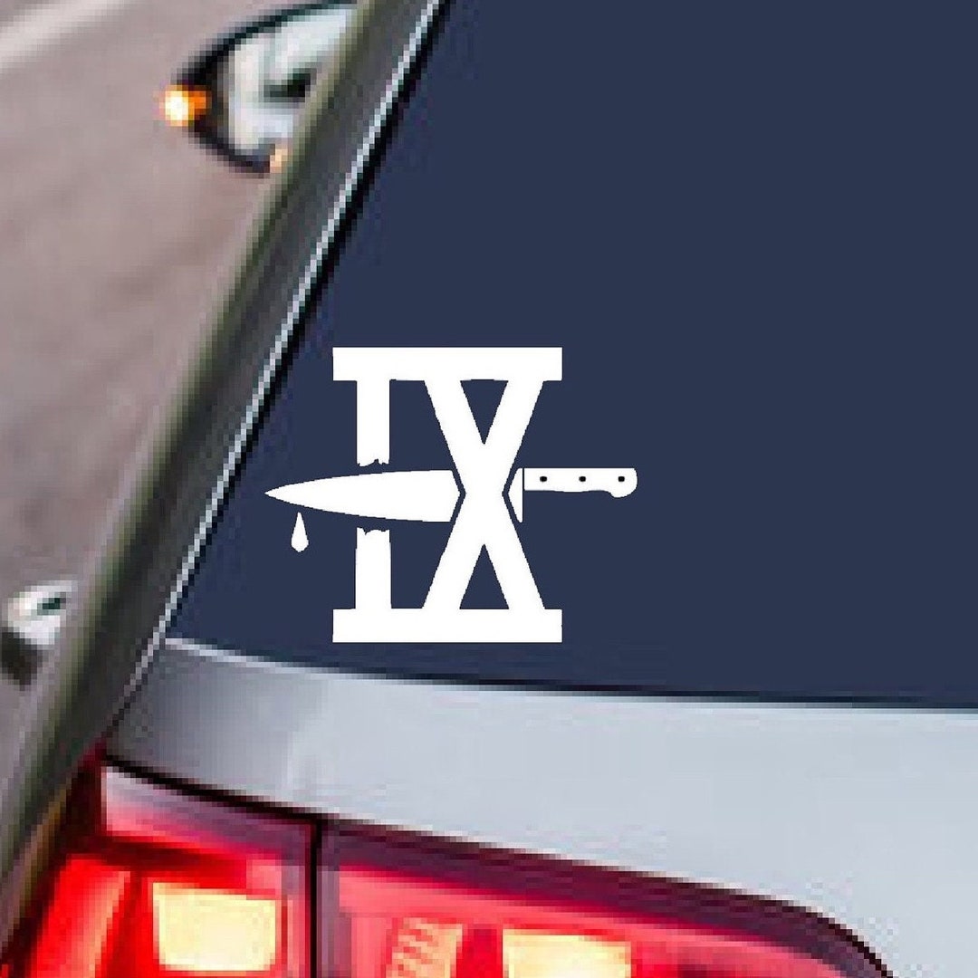 Ice Nine Kills Logo Psychos Only Fan Club Vinyl Decal Psychos Only INK ...