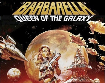 Barbarella Art Print - Etsy