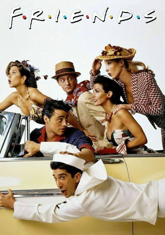 TV Show Poster Friends TV Series Wall Art Photo Print - Etsy