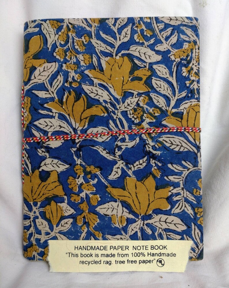 Book 20x15 Handmade Recycled Handmade Paper Colourful - Etsy