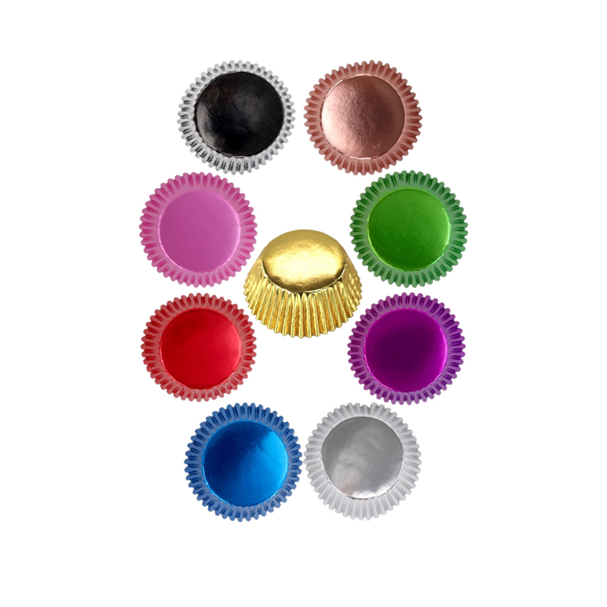 PME Metallic Cupcake Cases PK/30 - Etsy UK