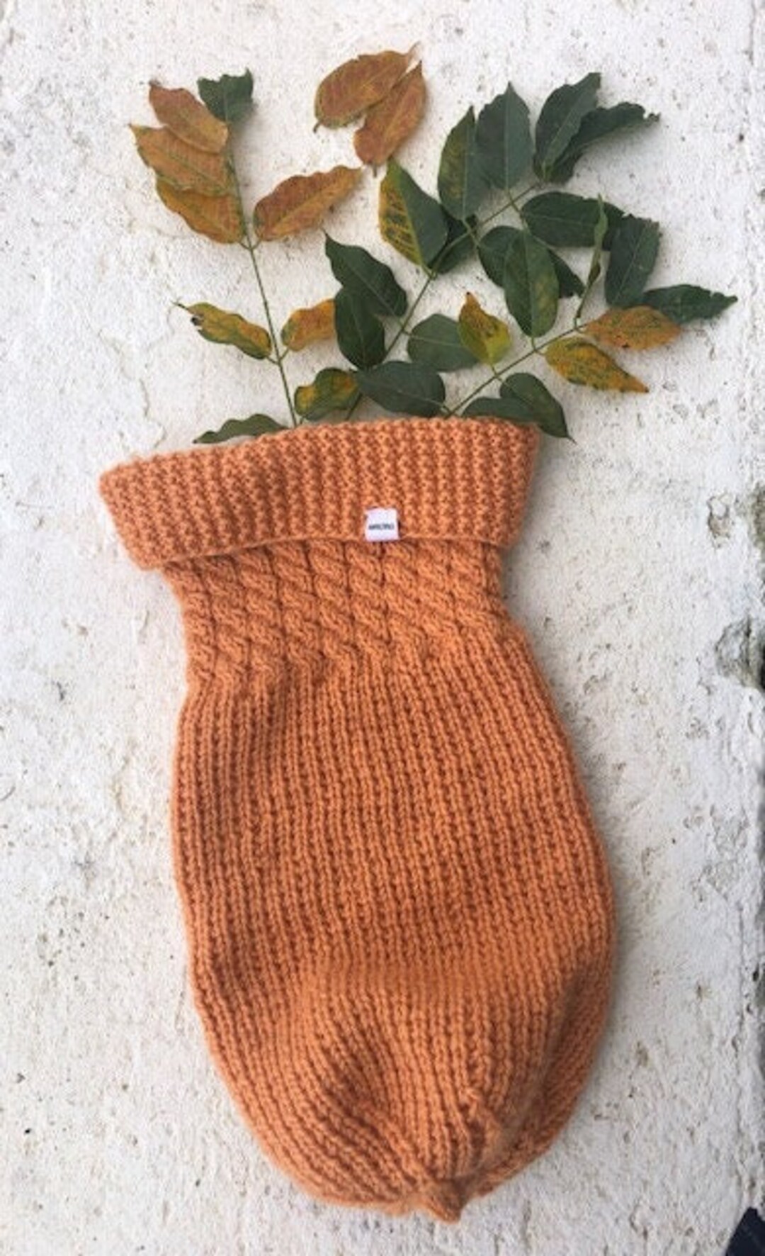 DIY KNIT COCOON Birth Cocoon Pattern to Knit 2 Sizes Premature and 0/3 ...