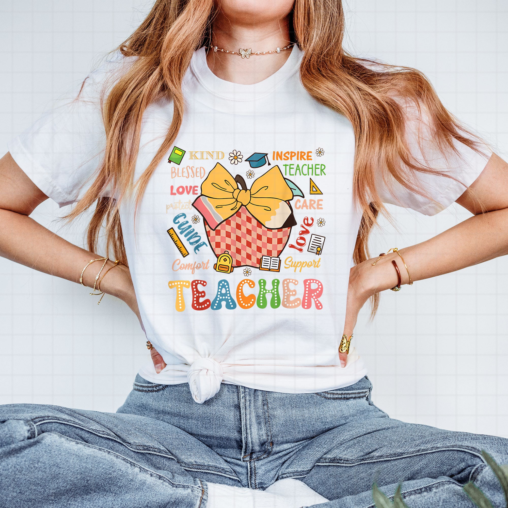 Coquette Apple Teacher Life PNG, Coquette Teacher Bow PNG ...