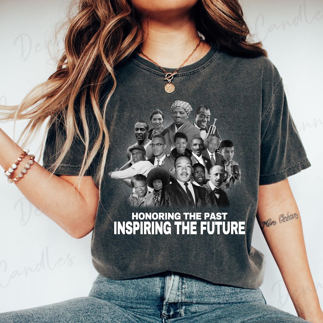 Honoring the Past Inspiring the Future Shirt, Black History Shirt ...