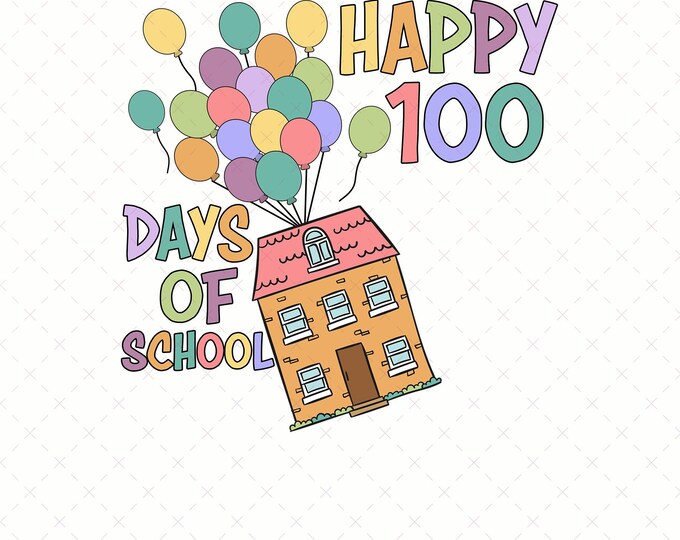 Retro Groovy 100 Days of School Png, up 100 Days Smarter Png, 100 Days ...
