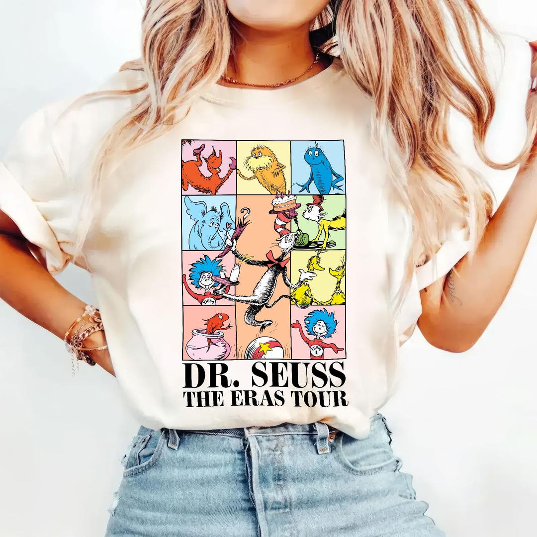 Dr Seuss Tour Shirt, Happy Seuss's Day Shirt, Reading Day Shirt, Thing ...