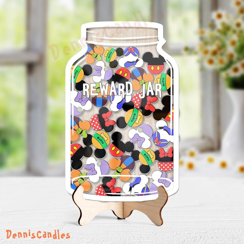 Mickey Mouse Jar - Etsy