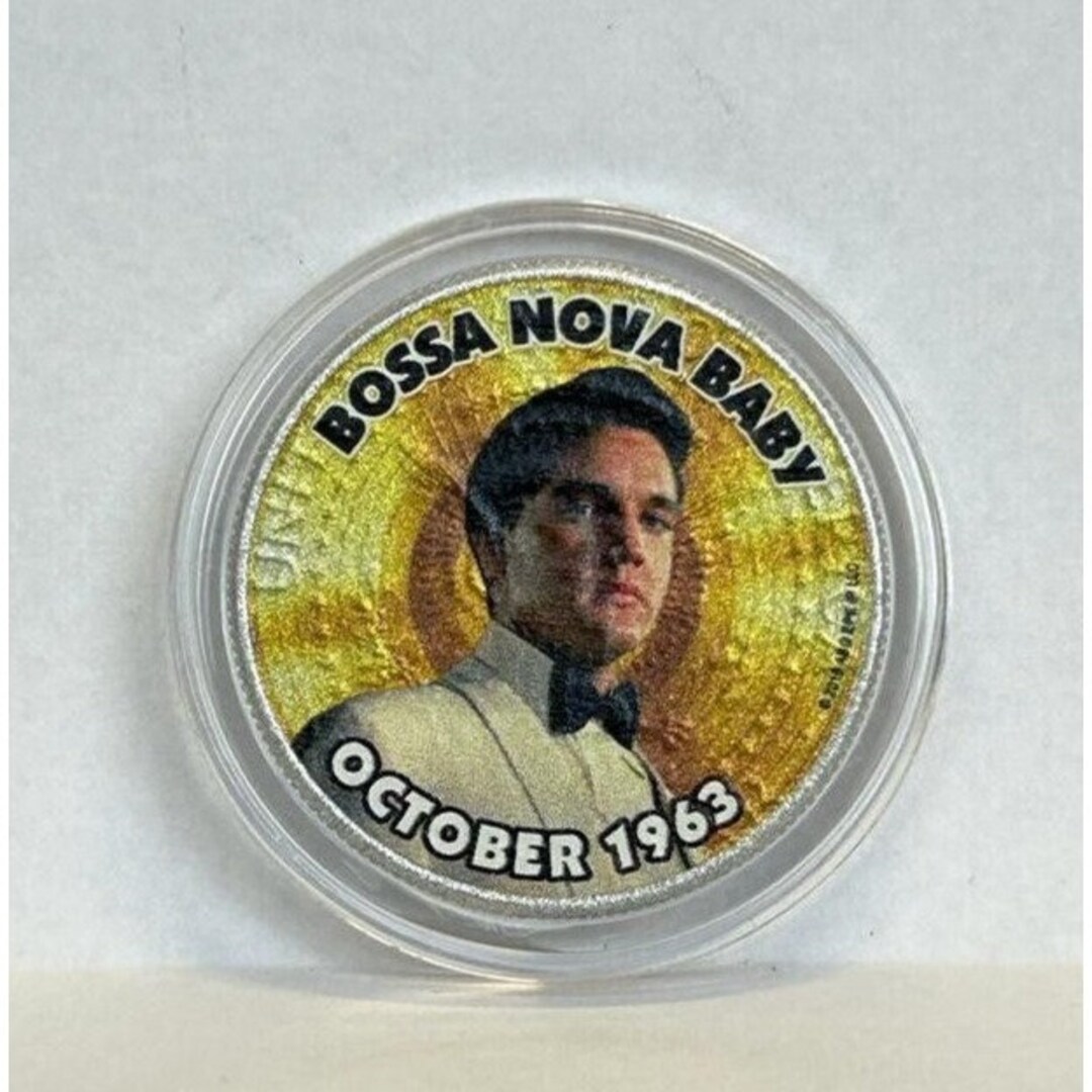 United States - Elvis Presley - Bossa Nova Baby - Dollar Colorized Coin ...