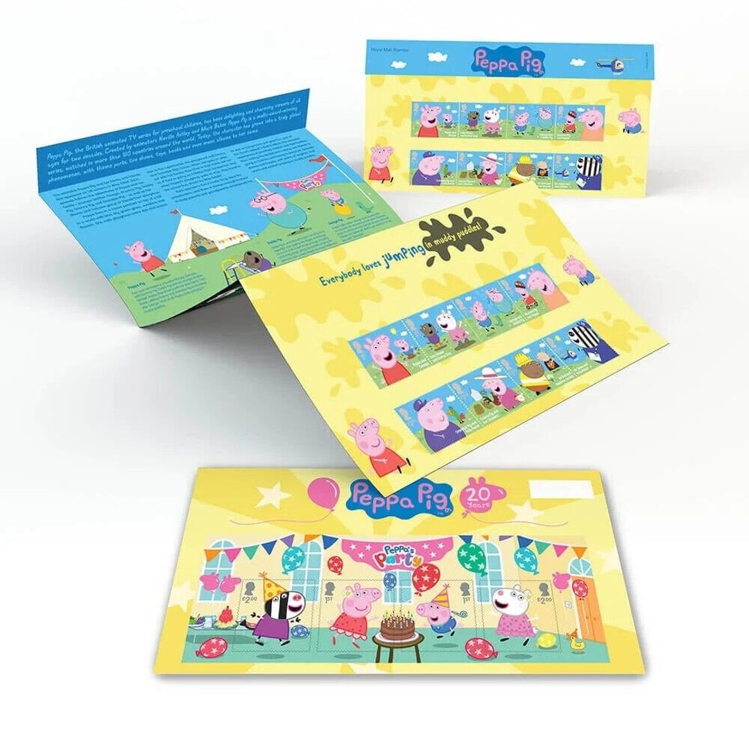 Royal Mail - Peppa Pig - Presentation Stamp Pack - MNH - Etsy