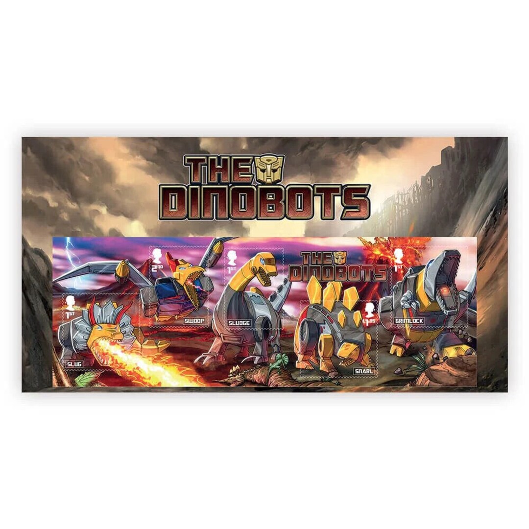 Royal Mail - Transformers - Mini Sheet Pack of 5 Stamps - Mint - Etsy