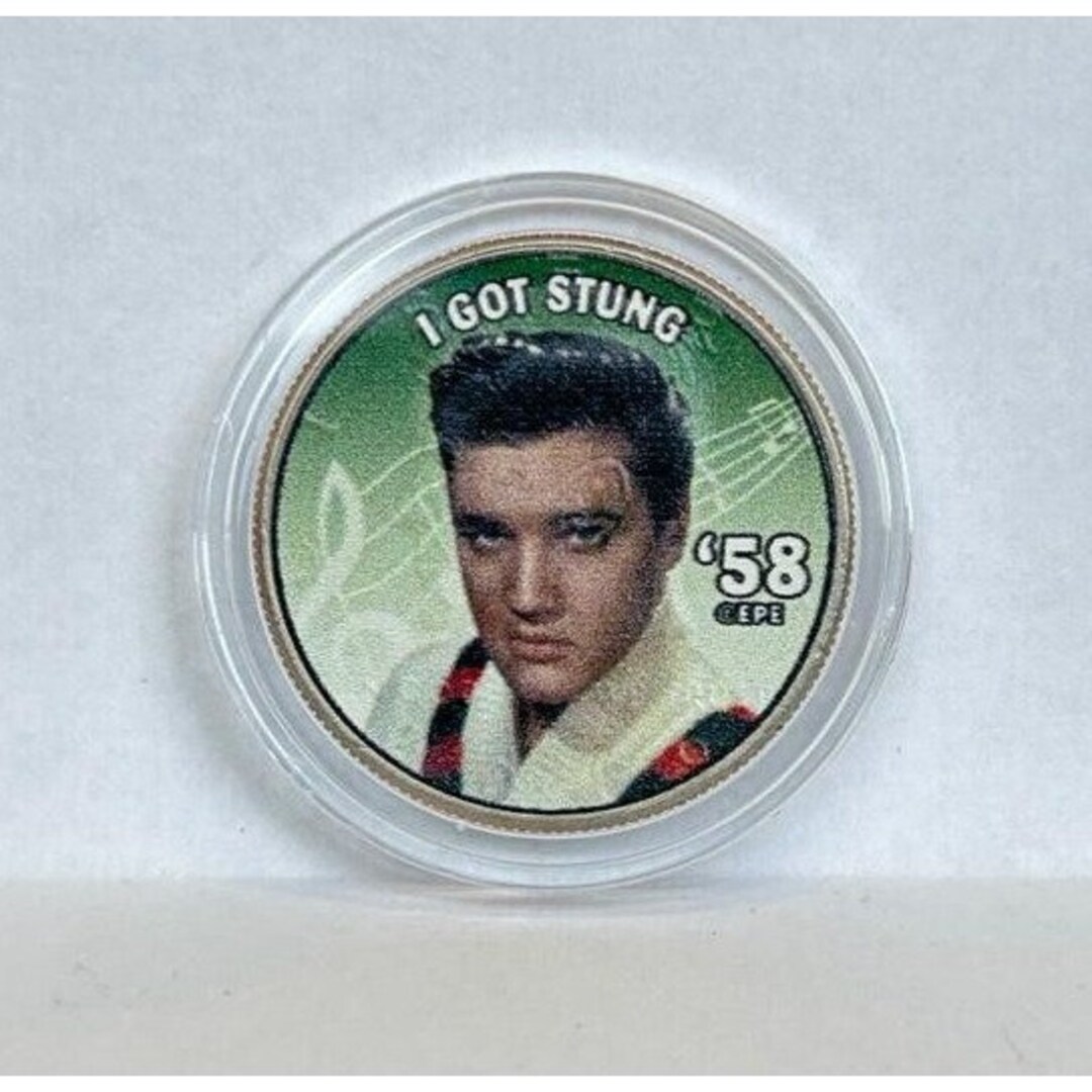 United States Elvis Presley I Got Stung Half Dollar Colorized