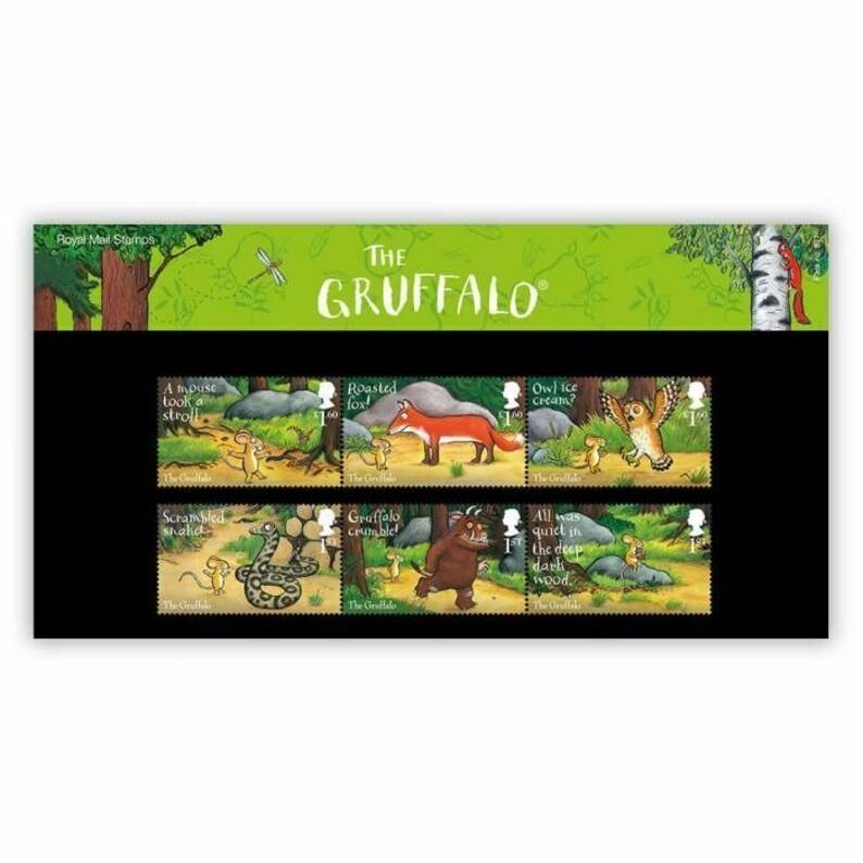 Royal Mail - the Gruffalo - Presentation Pack - MNH - Etsy