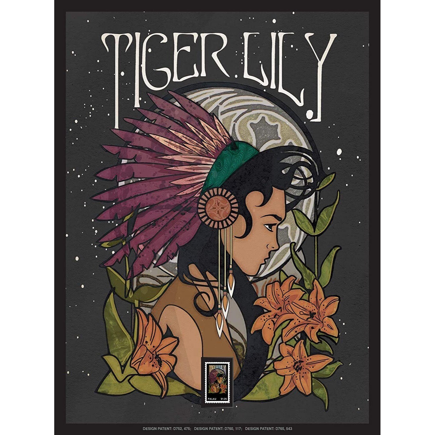 Tiger Lily Peter Pan Tattoo