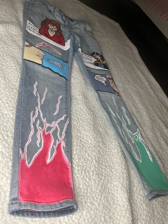 Doctor Strange in the Multiverse of Madness Jeans custom | Etsy