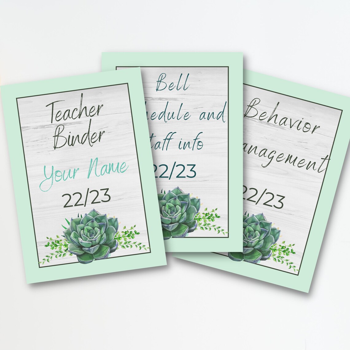 Teacher Binder, Sub Binder, Teacher Information Binder - Etsy