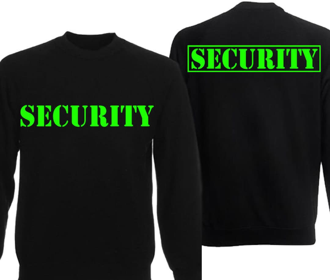SECURITY Sweater Security Service Folder Police SWAT Security TOP Xxx ...