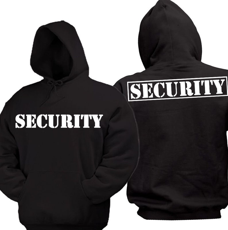 SECURITY Pullover Security Service Folder Police Police SWAT - Etsy