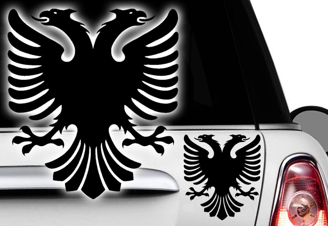 1x Albania Sticker Sticker Shqipëria Albania Kosovo Bosnia Macedoniav ...
