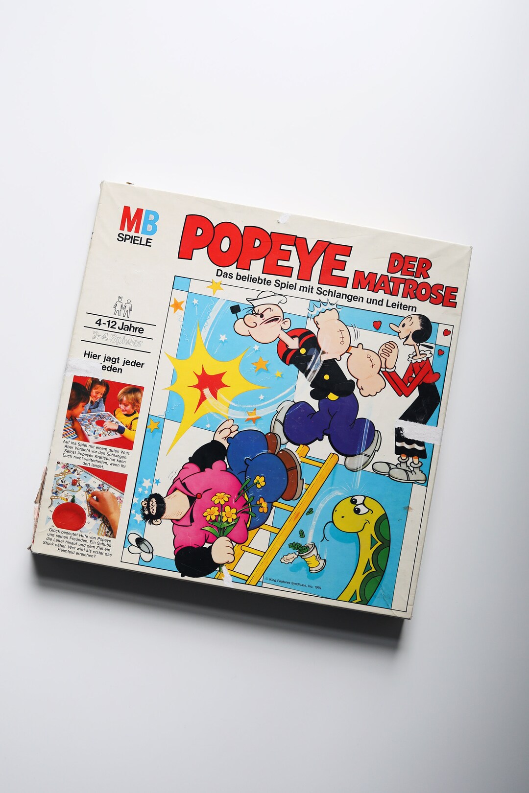 Retro Popeye the Sailor MB Games Punch and Ladders 1979 - Etsy UK