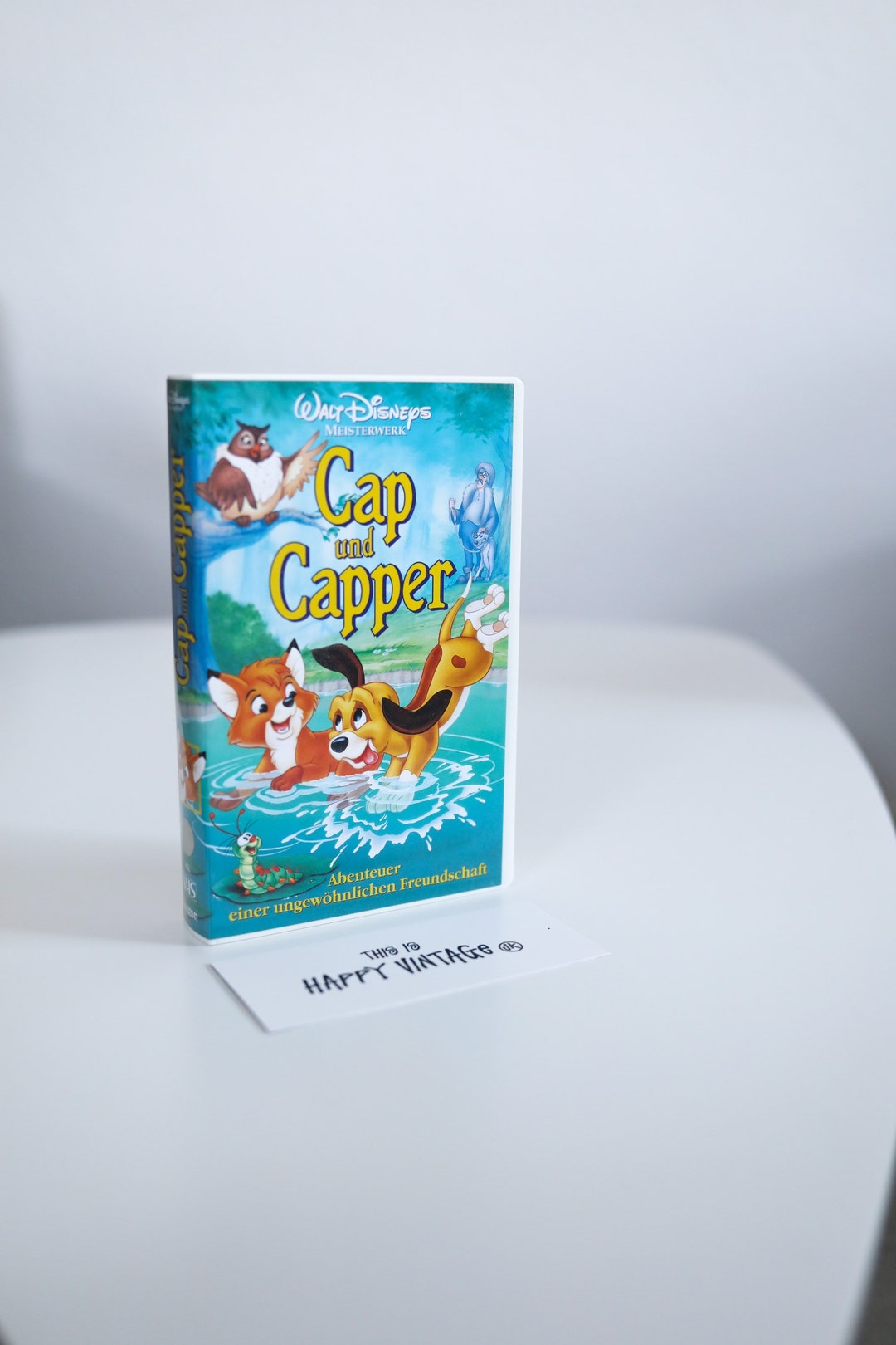 Cap and Capper Disney VHS Cassette Retro Vintage 90s VHS 90s Classic ...