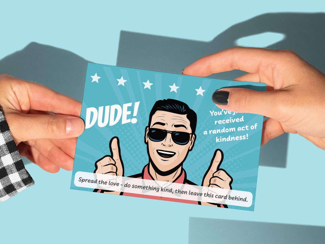 Pay It Forward Cards. Random Act of Kindness Cards. Kindness Challenge ...