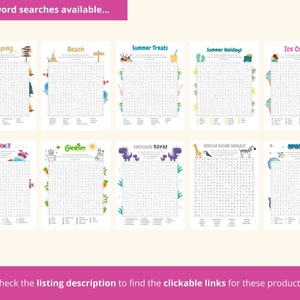 Printable Word Searches for Kids, African Safari Animals, Puzzles ...