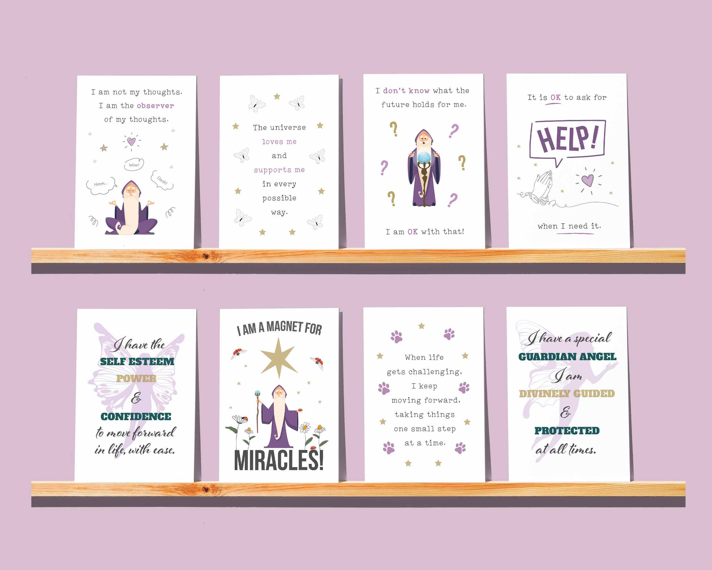 39 Anxiety Affirmation Cards for Coping With Stress. Printable Positive ...