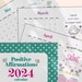 2025 Calendar With Positive Affirmations for Strong Women. A4, A3 & US ...