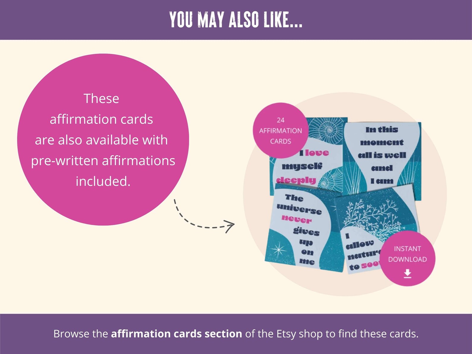 Printable Blank Positive Affirmation Cards. Write Your Own Affirmations ...