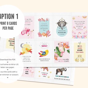 16 Positive Morning Affirmations. Printable Affirmation Cards ...