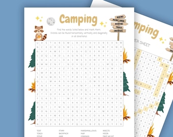 Summer Word Search. Printable Word Searches for Kids. Holiday Activity ...