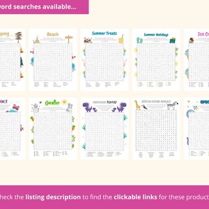 Dinosaur Word Search, Printable Word Searches for Kids, Learning ...