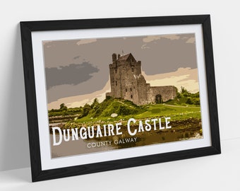 Ireland Castle Wall Art - Etsy