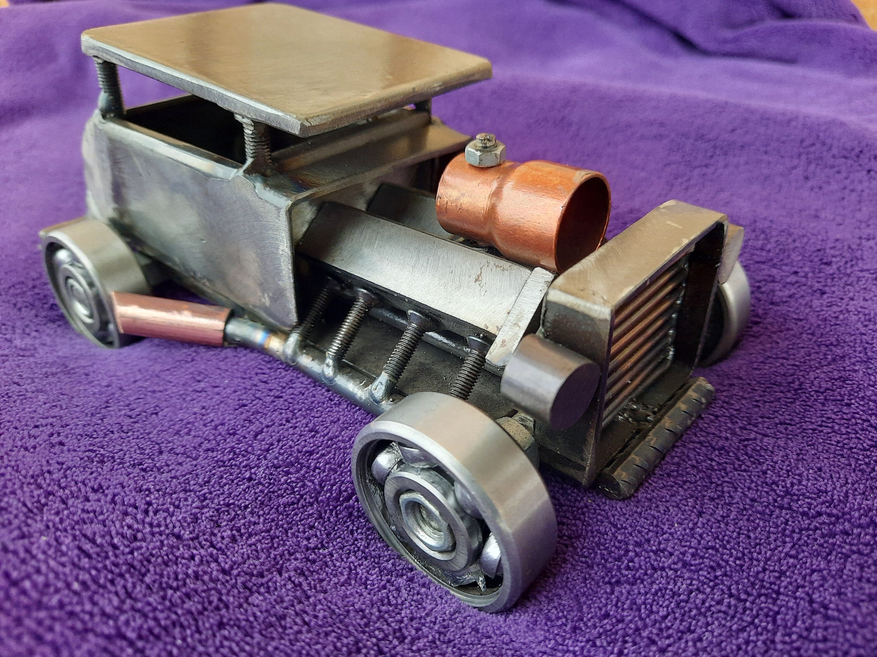 Metal Art Hot Rod - Etsy