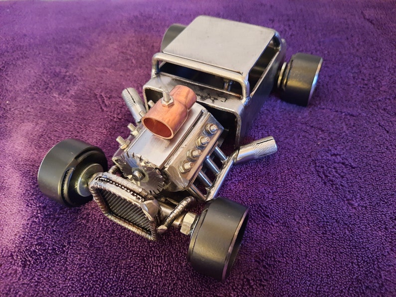 Steel Hot Rod Model - Etsy