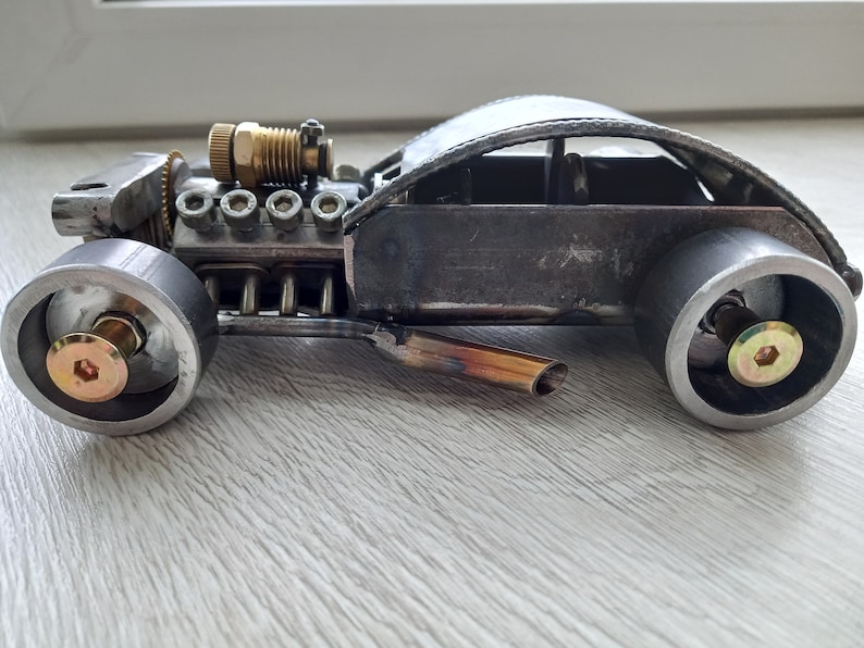 The Bromado. Metal Hot Rod Coupe Model - Etsy