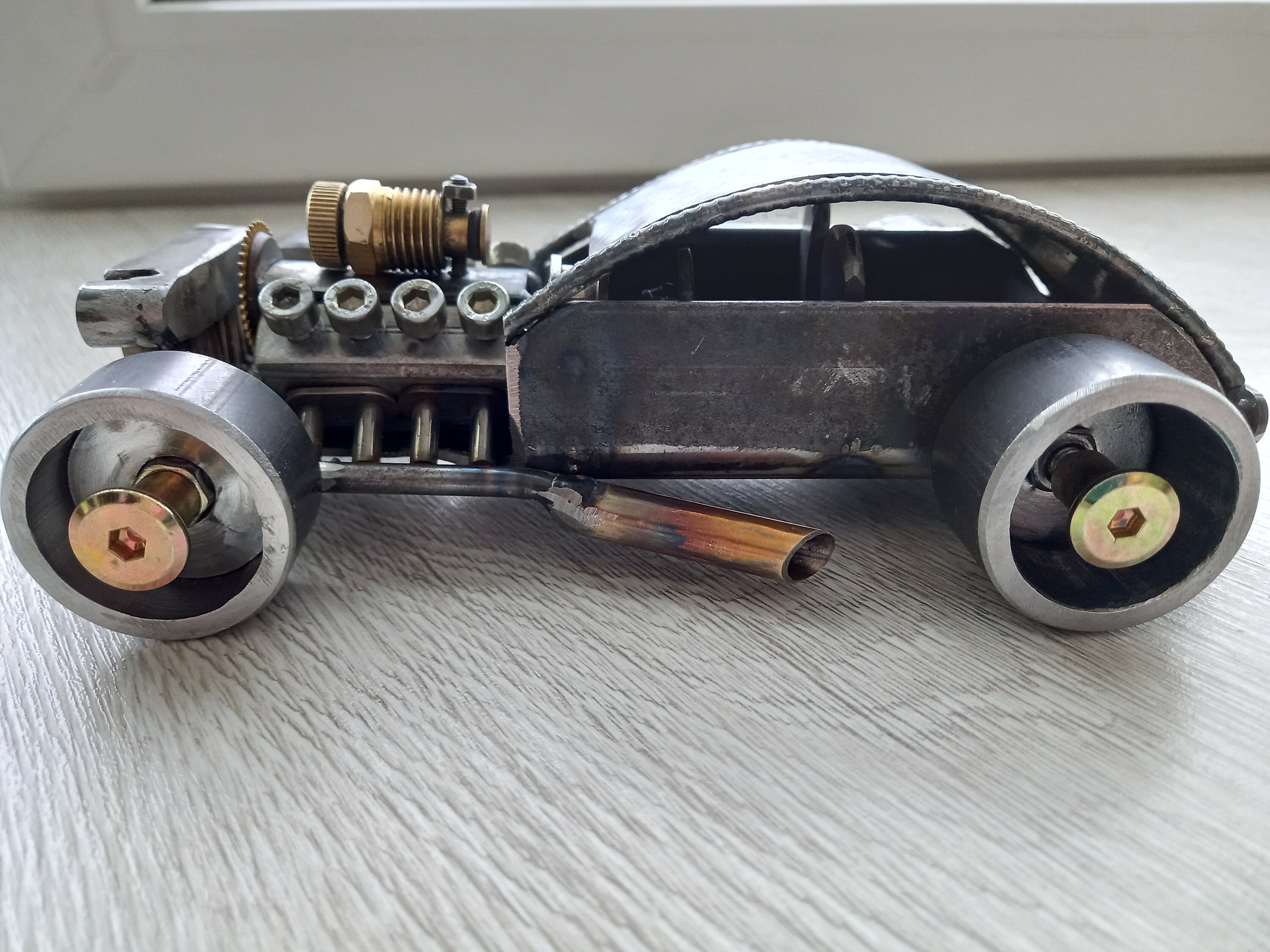 The Bromado. Metal Hot Rod Coupe Model - Etsy