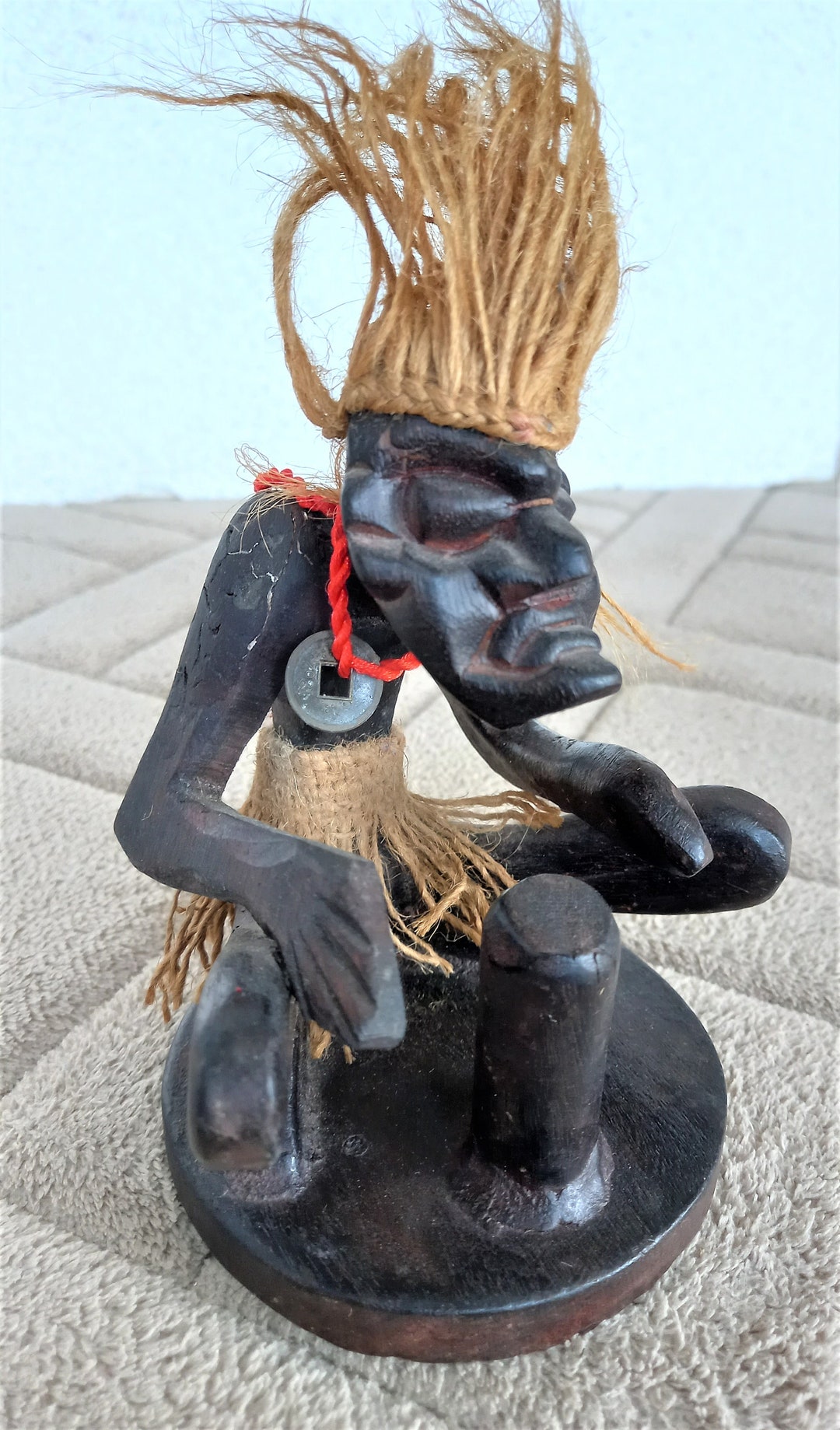 Wooden Troll Sculpture - Etsy