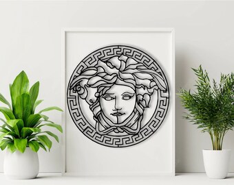 Medusa Metal Art - Etsy