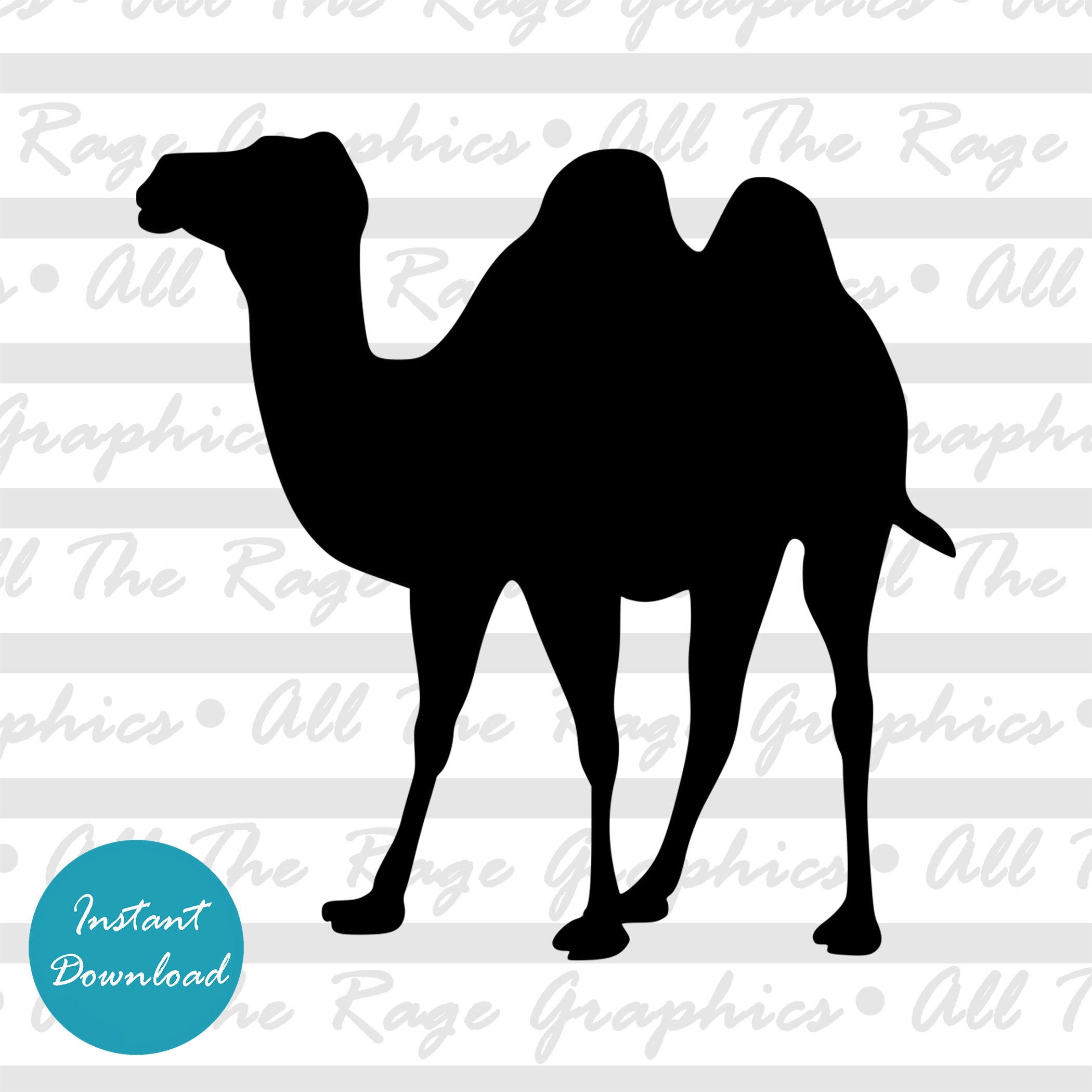 Silueta de camello / Descarga digital instantánea / png jpg svg pdf ...